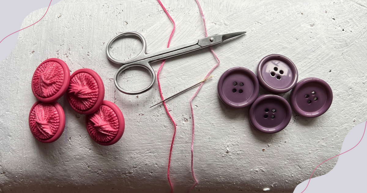 Wardrobe Refresh: Changing Buttons – Sprouting Balance