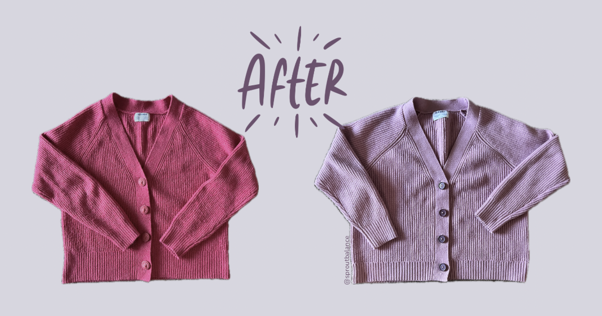 Wardrobe Refresh: Changing Buttons – Sprouting Balance